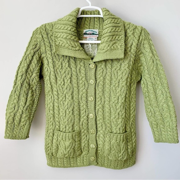 Aran Crafts | Sweaters | New Aran Crafts Fisherman 0 Merino Wool Irish ...
